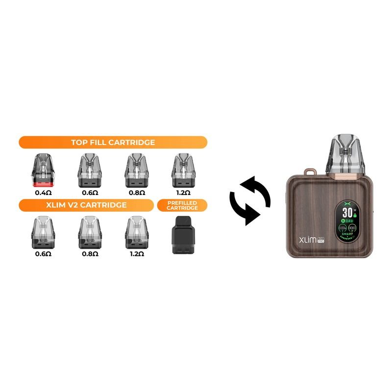 OXVA Xlim SQ Pro Pod Kit (1200mAh) (Pastel Pink)